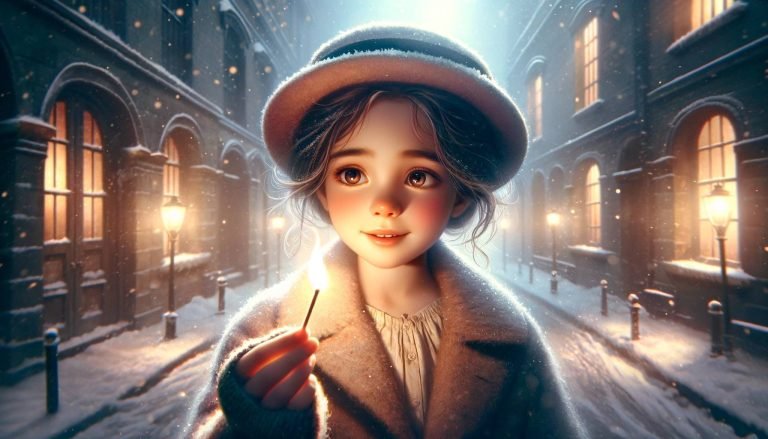 The Little Match Girl Story for Kids (with Moral Lesson)